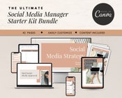 Social Media Manager Starter Kit Social Media Manager Bundle Social ...