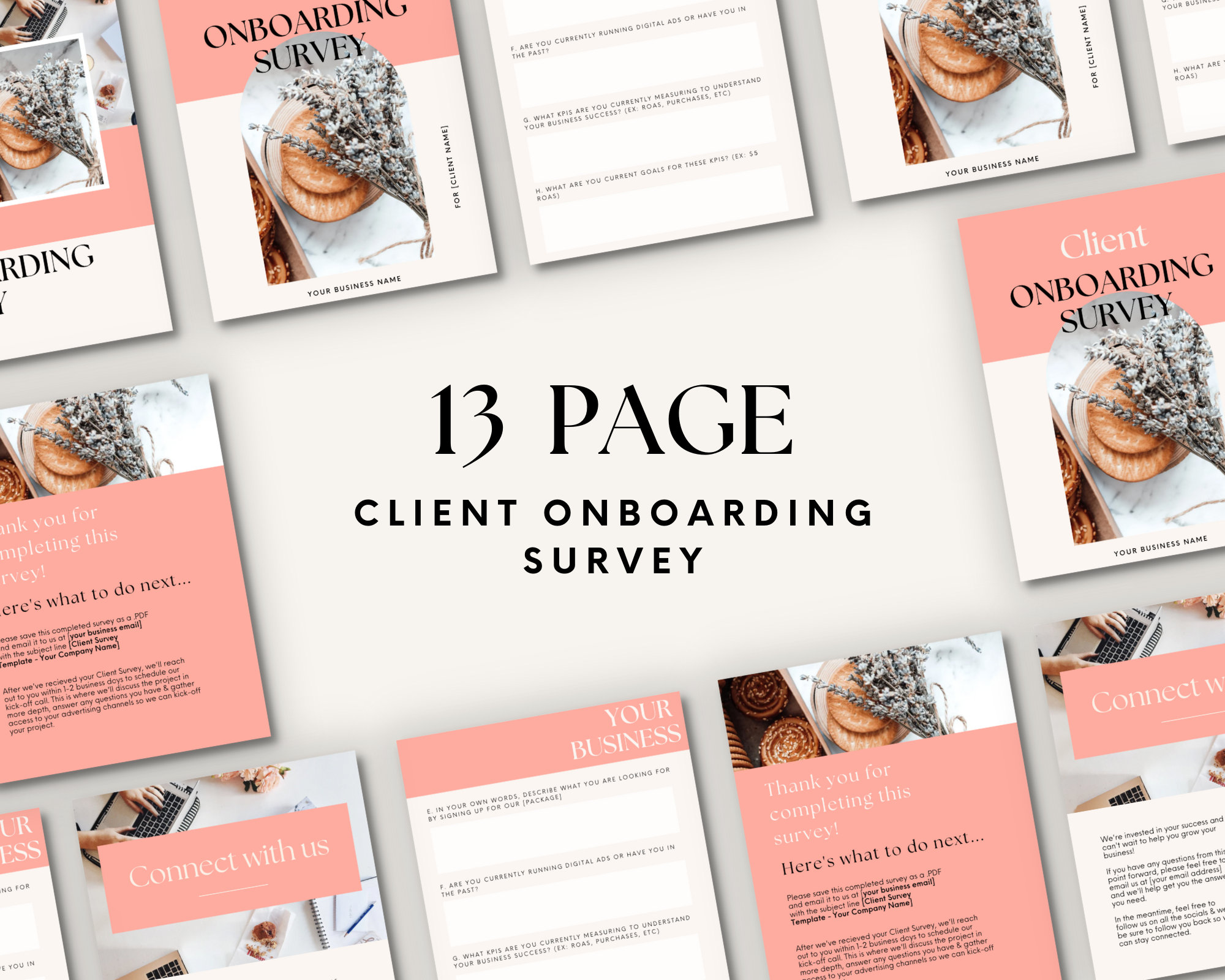 Client Onboarding Survey Template | New Client Survey Template | New ...