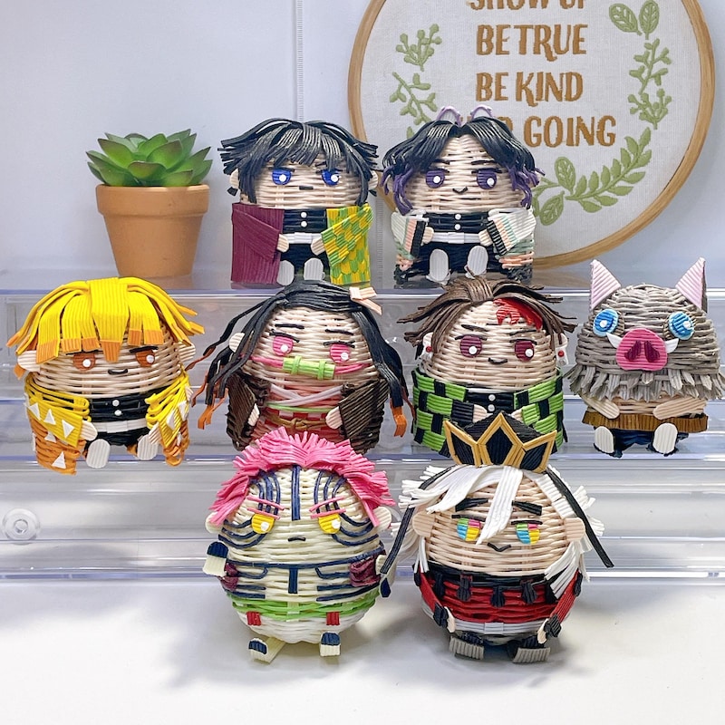 Demon Slayer Paper Doll - Etsy