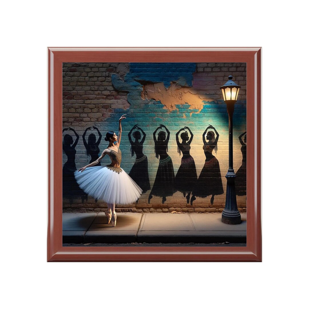 Ballerina Shadow Dancer Jewelry Box - Etsy