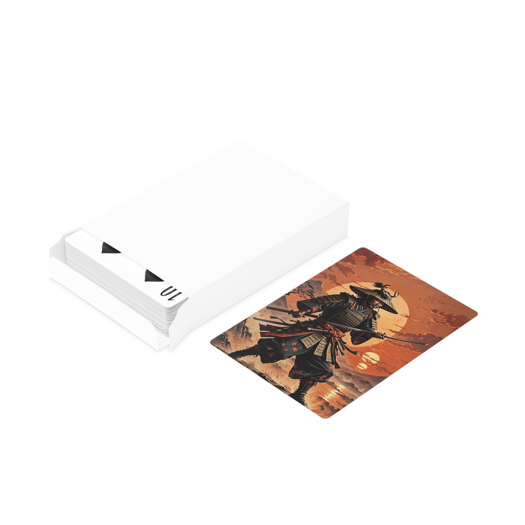 Samurai Poker Cards - Etsy