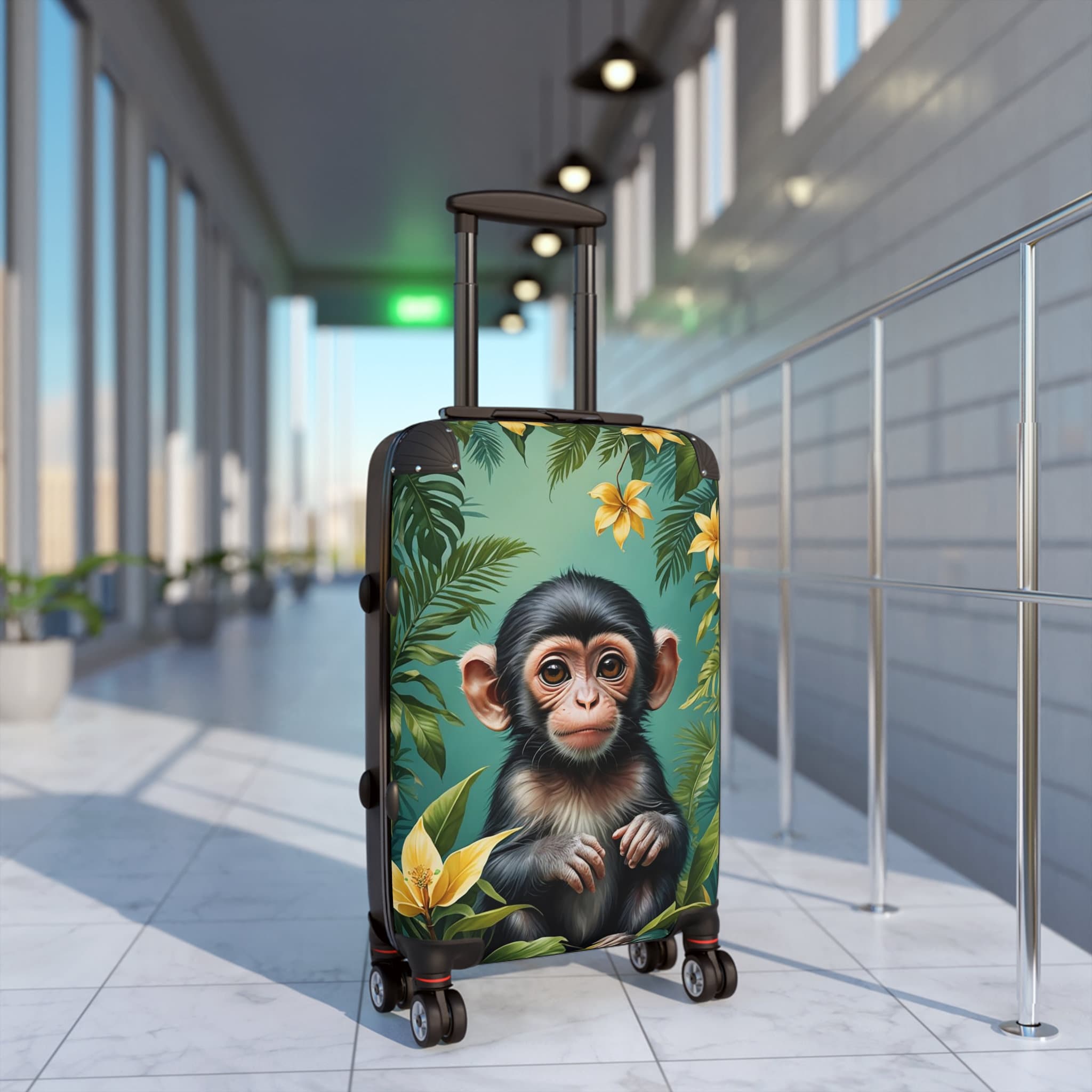 Cute Baby Monkey Suitcase - Etsy