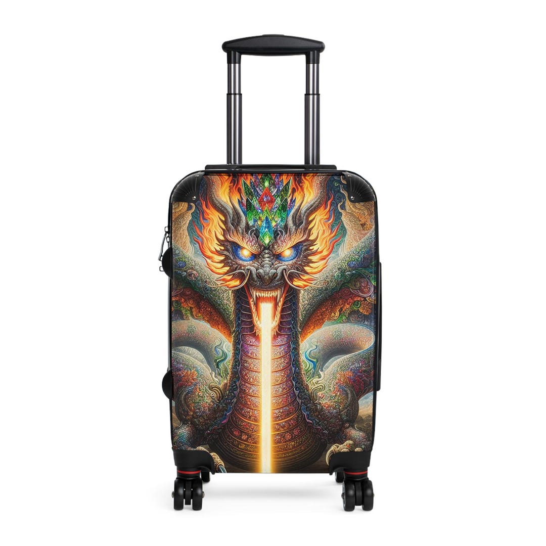 Fire Breathing Dragon Suitcases - Etsy