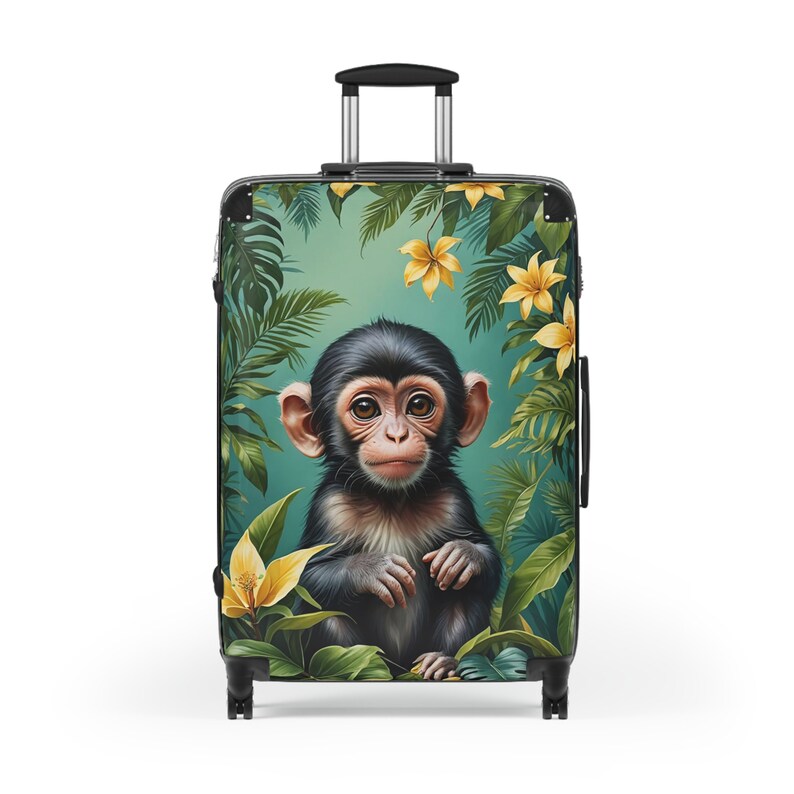 Cute Baby Monkey Suitcase - Etsy