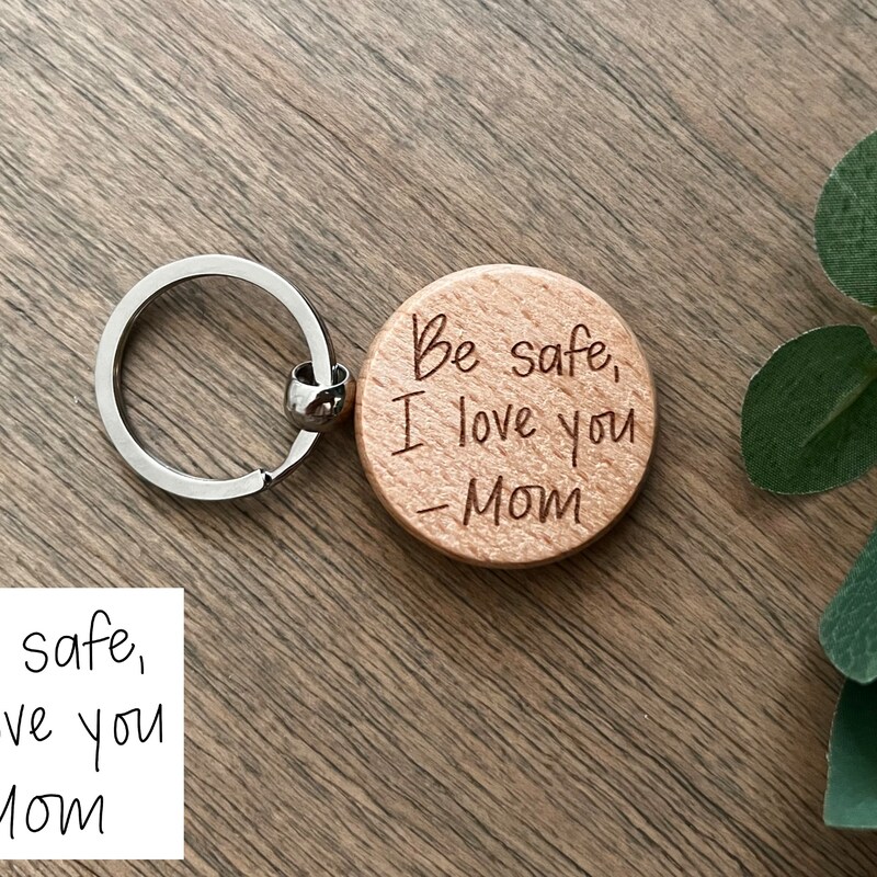 Wooden Key Chain - Etsy