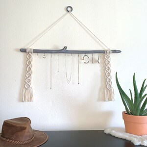 Macrame Jewelry Hanger - Etsy