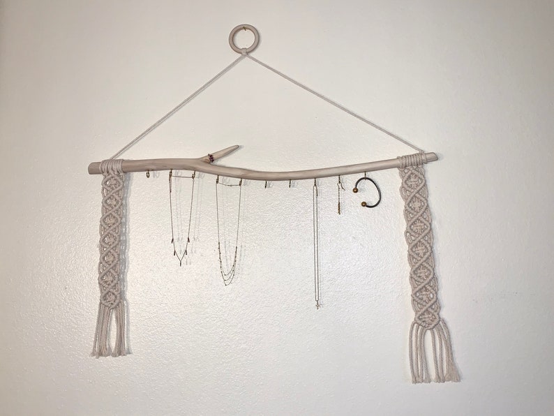 Macrame Jewelry Hanger - Etsy