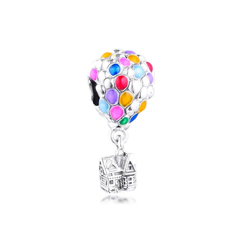 Pandora Disney Pixar up House & Balloons Silver Charm - Etsy