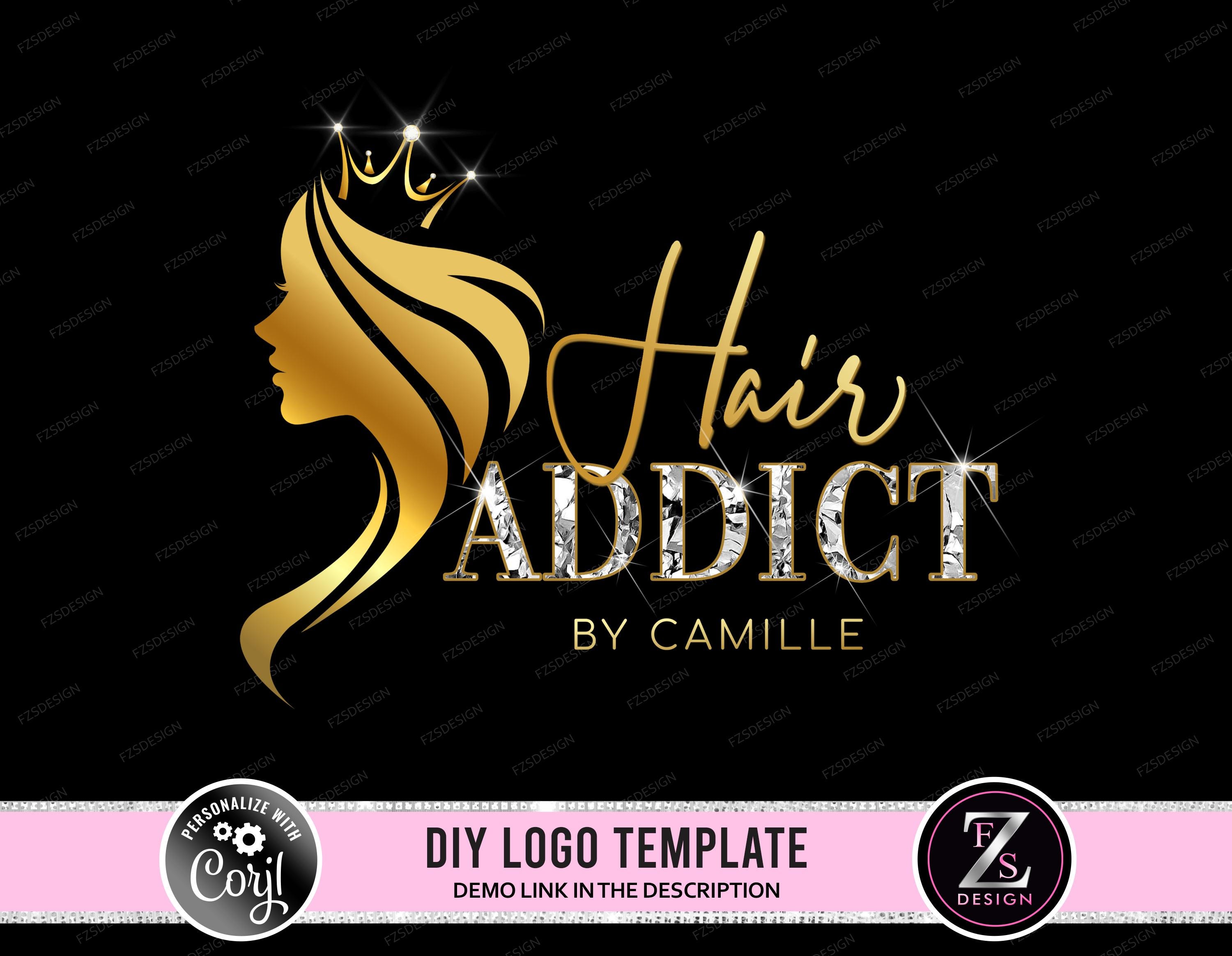 Hair Salon Logos Templates