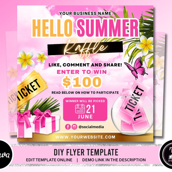 Raffle Ticket Summer - Etsy