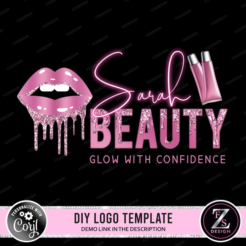 Custom Logo Lip Gloss Tube - Etsy