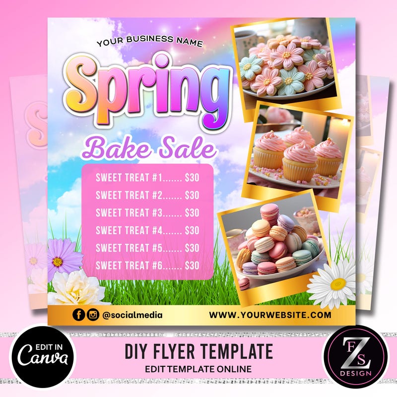 Spring Cupcake - Etsy