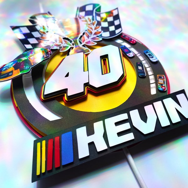 Race Car Topper - Etsy