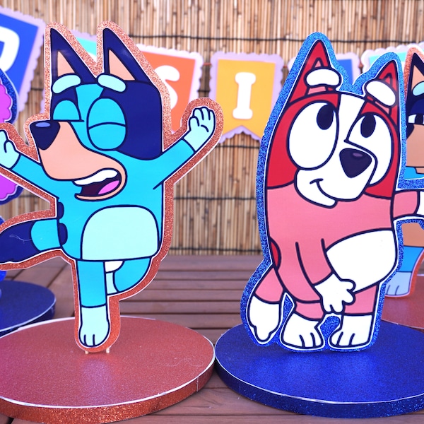 Bluey Sticks for Centerpieces - Etsy