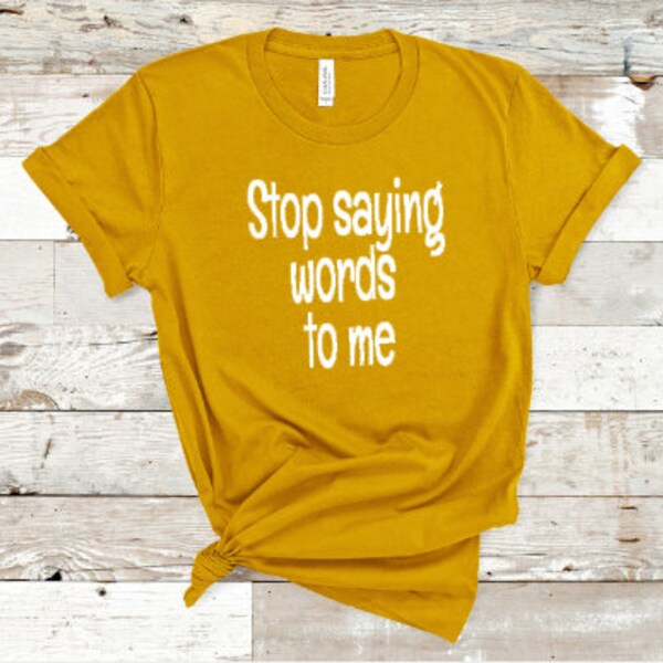 Saying Words - Etsy