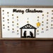 Advent Nativity Countdown, Christmas Advent Calendar, Manger Nativity ...