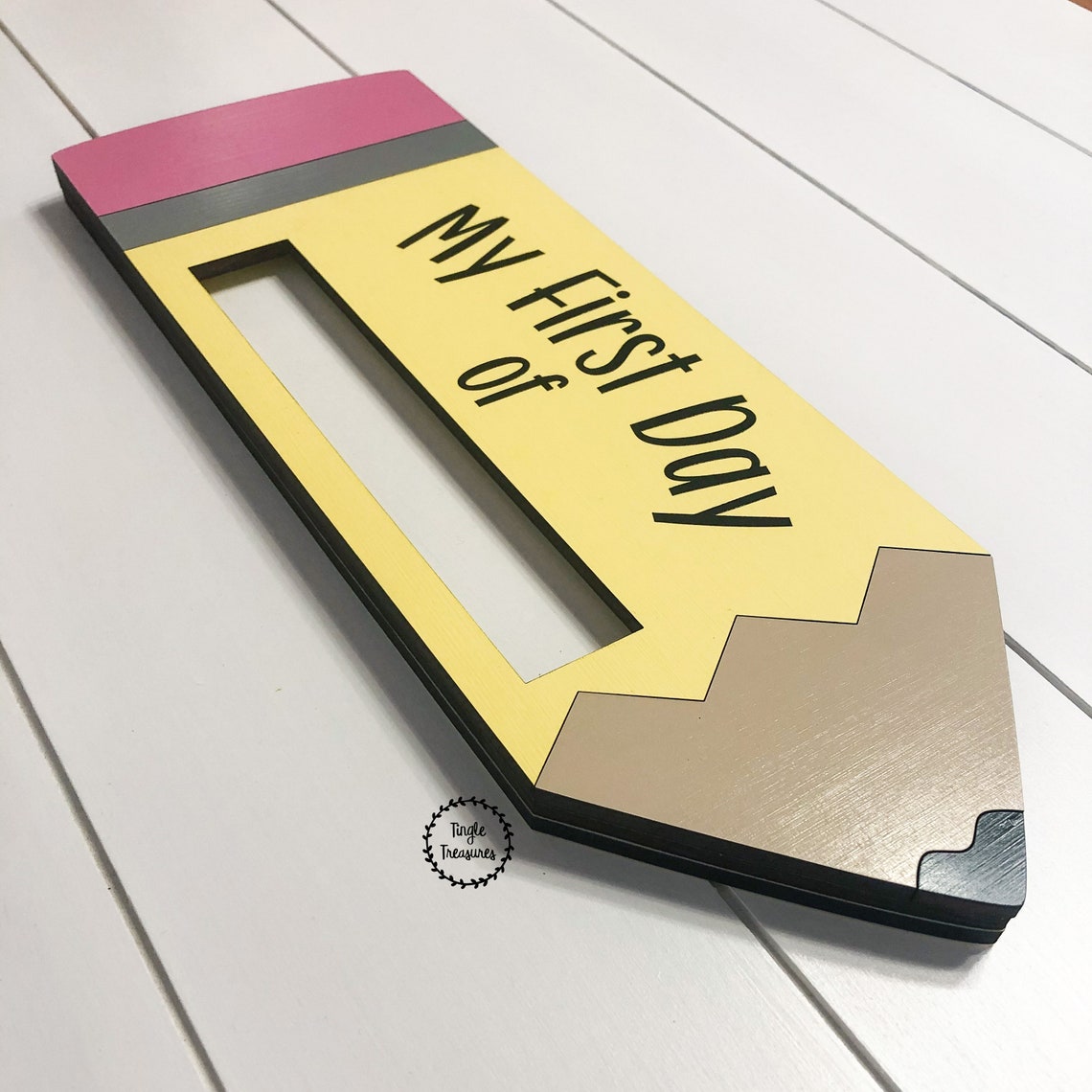 First Day of School Sign First Day of School Photo Prop - Etsy