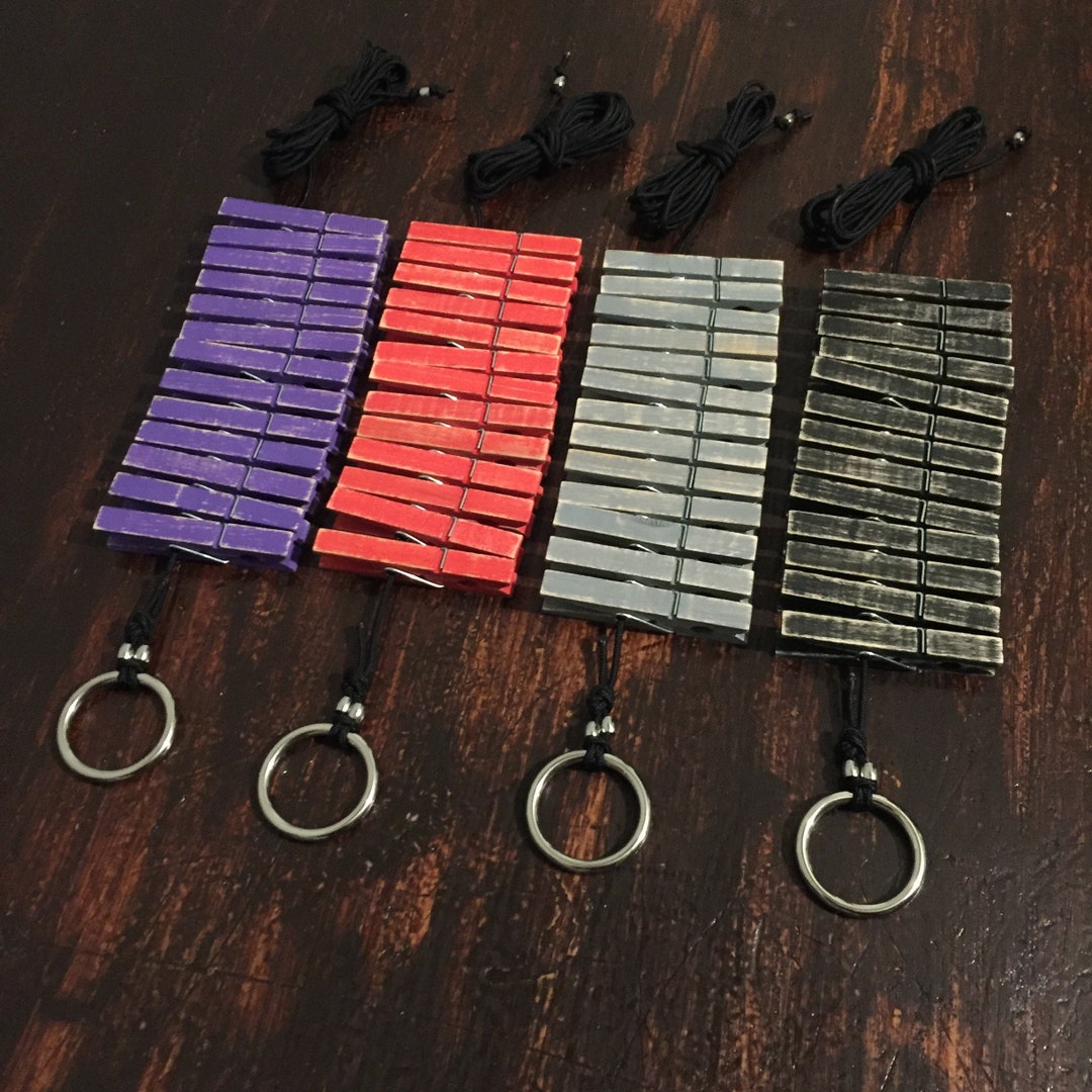 13 Pin ZIPPER Bdsm Clothespins / Clamps - Etsy Canada