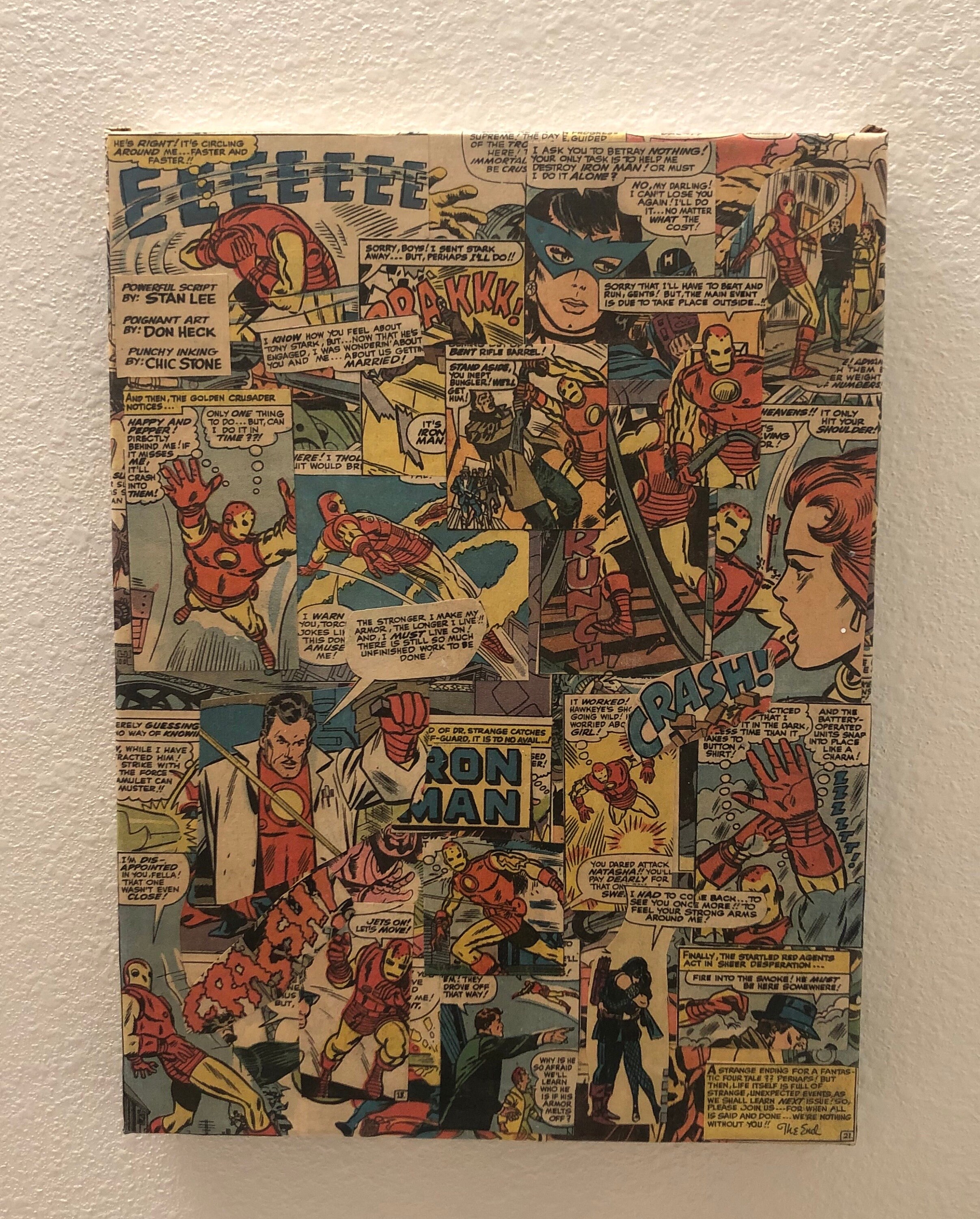 Vintage Comic Collage customizable - Etsy Israel