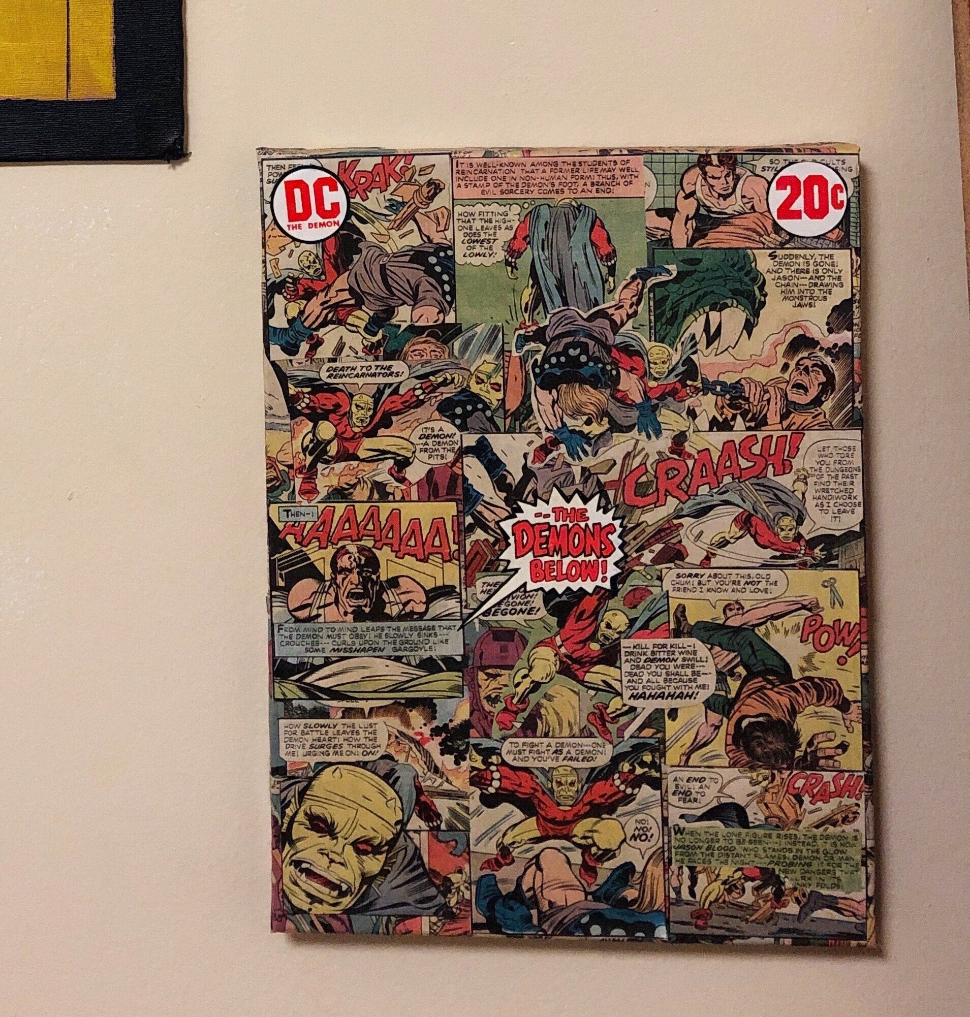 Vintage Comic Collage customizable - Etsy Israel