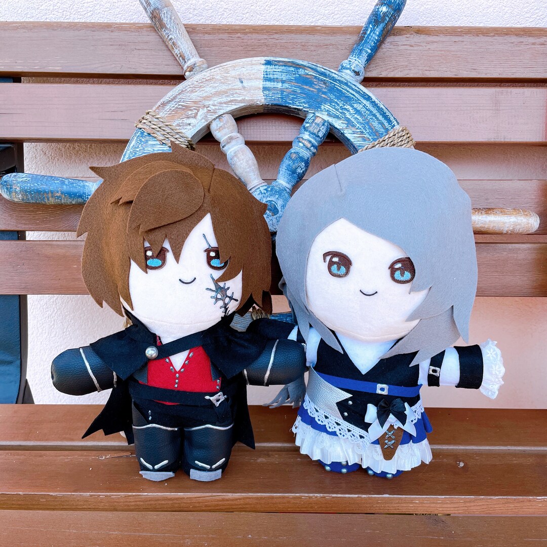 FF16 Clive and Jill Plushies ready to Ship - Etsy