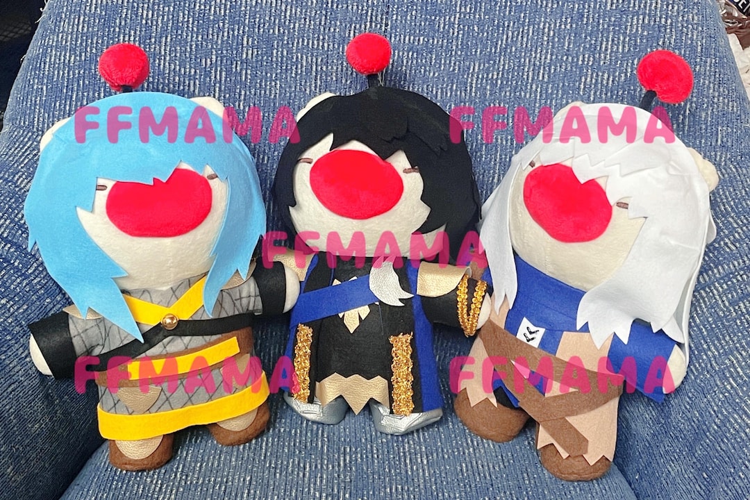 FFXIV Heavensmog Plushies (ready to Ship) - Etsy