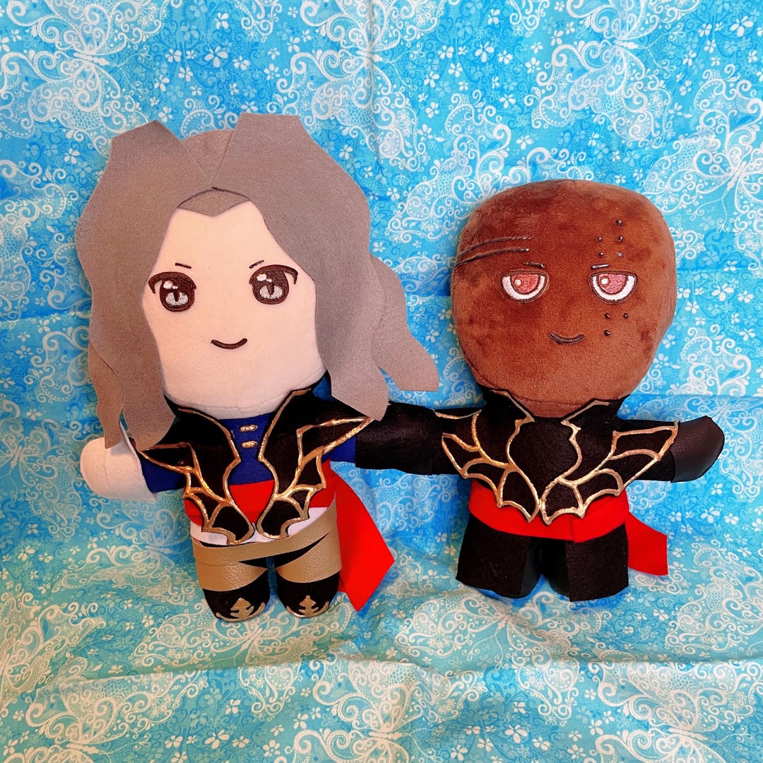 Castlevania Hector and Isaac Plushies - Etsy Canada