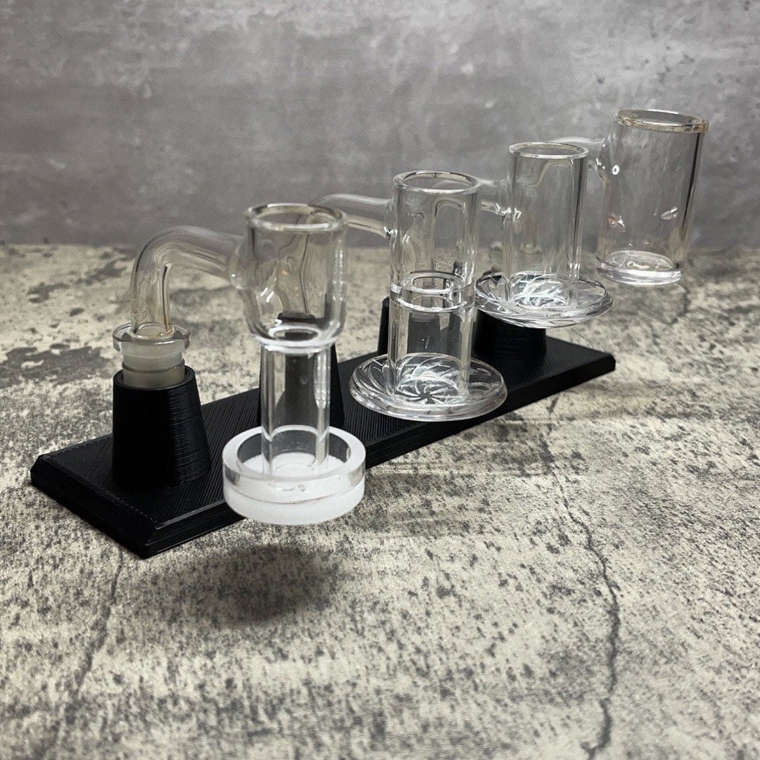 The Banger Hanger 4x Banger/bowl Holder by Concentrate Slatedab Station ...