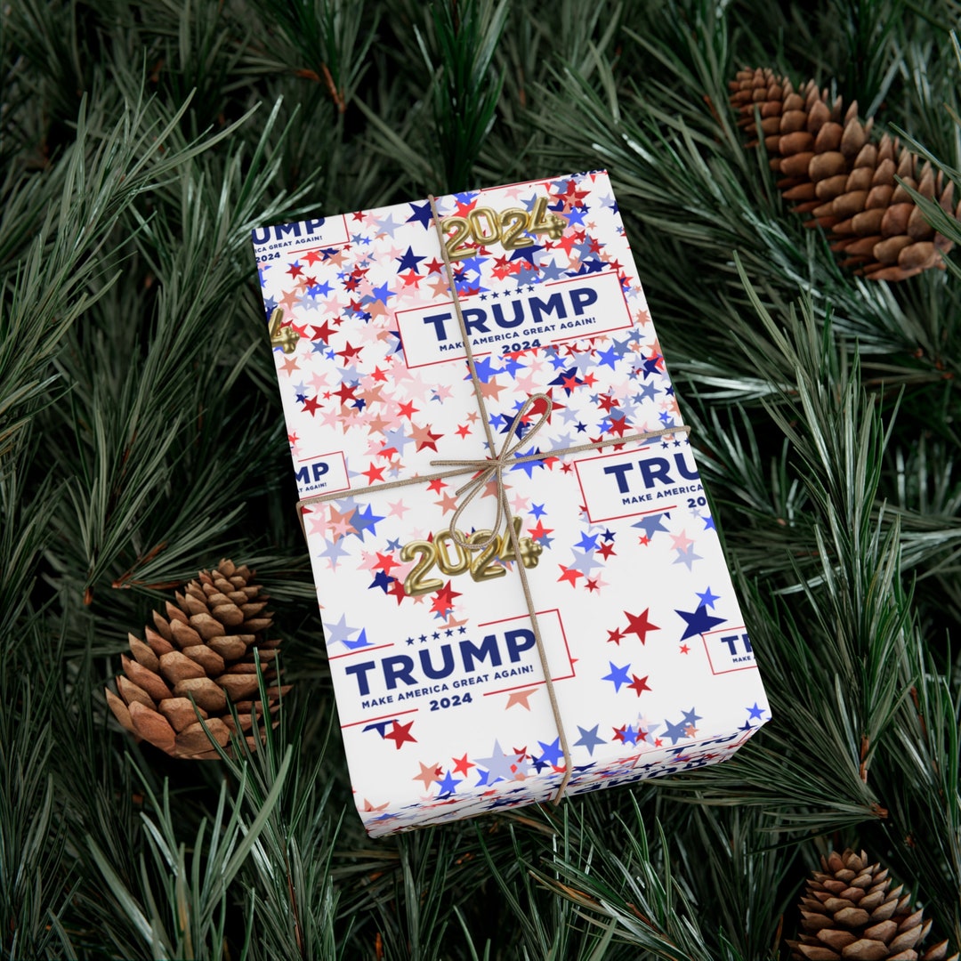Trump 2024 Wrapping Paper/ Trump 2025 Paper/ Trump 2024 - Etsy