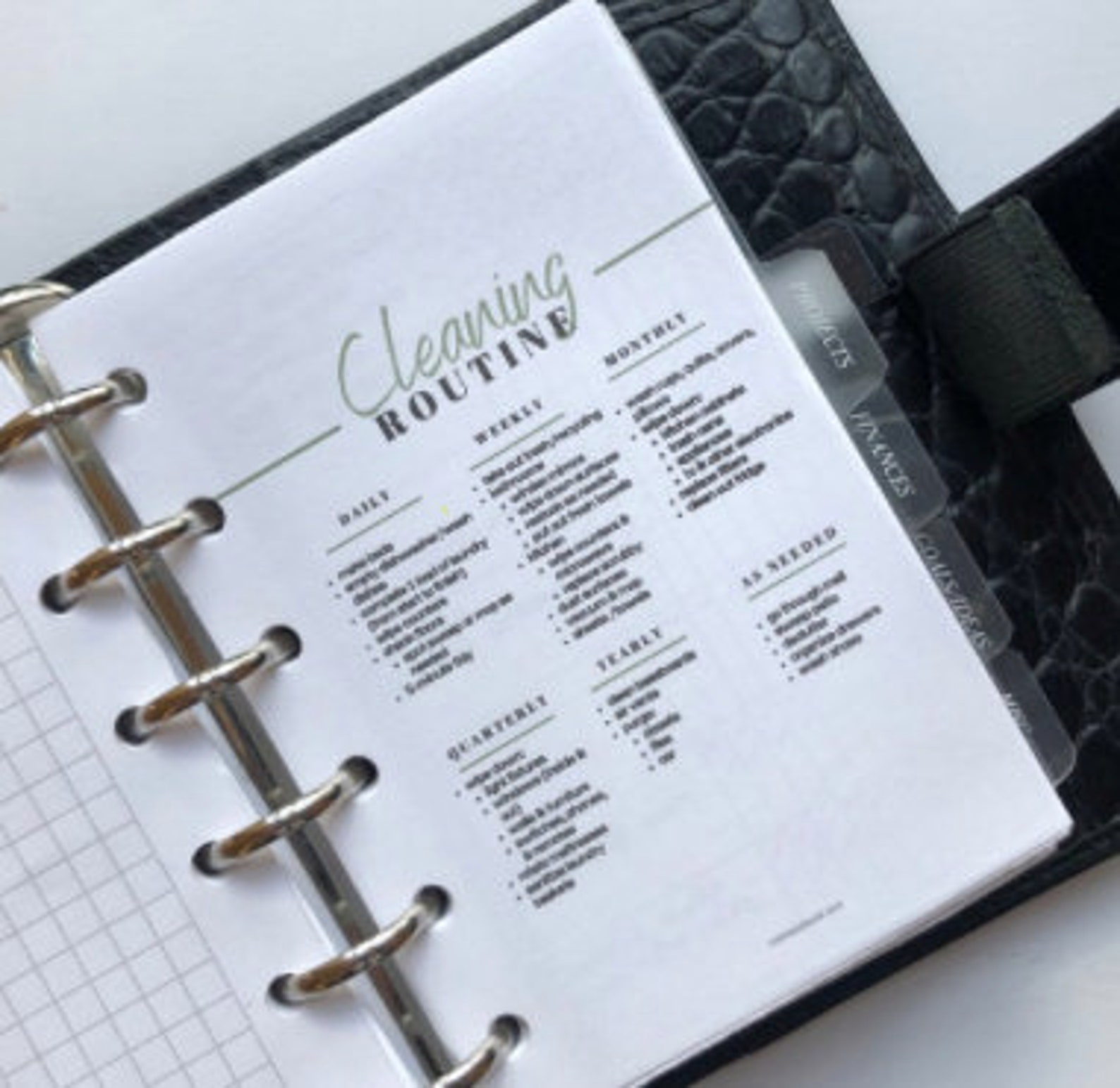 Printable Planner Dashboards CEO Set Planner Divider - Etsy