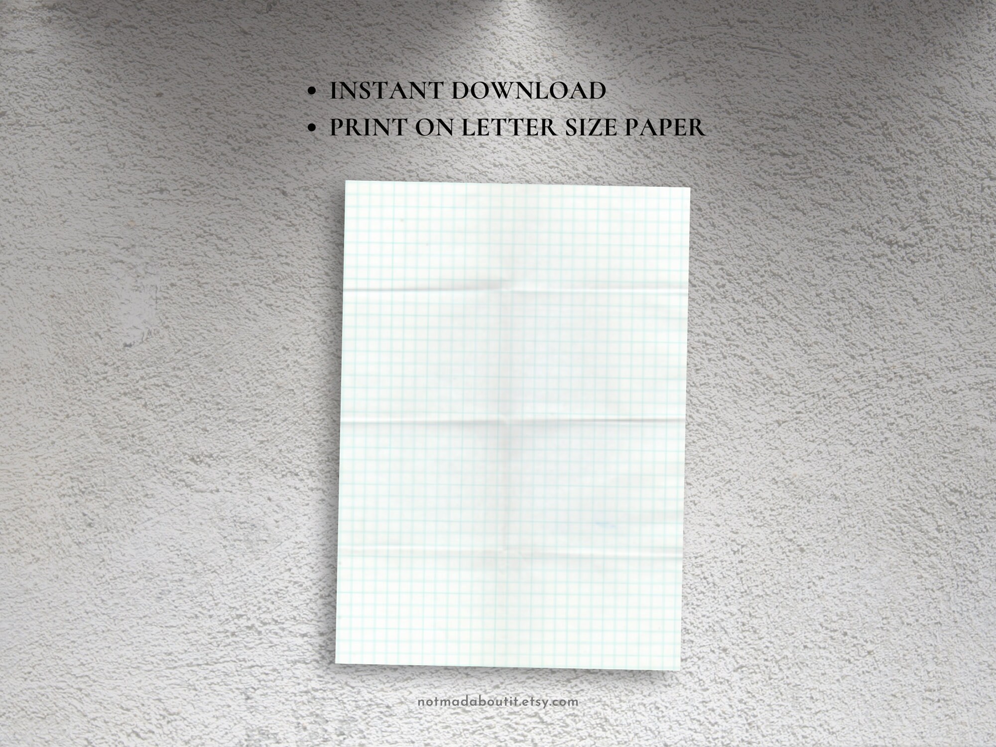 GRID PAPER Minimalist Planner Planning Dashboards Digital Paper ...