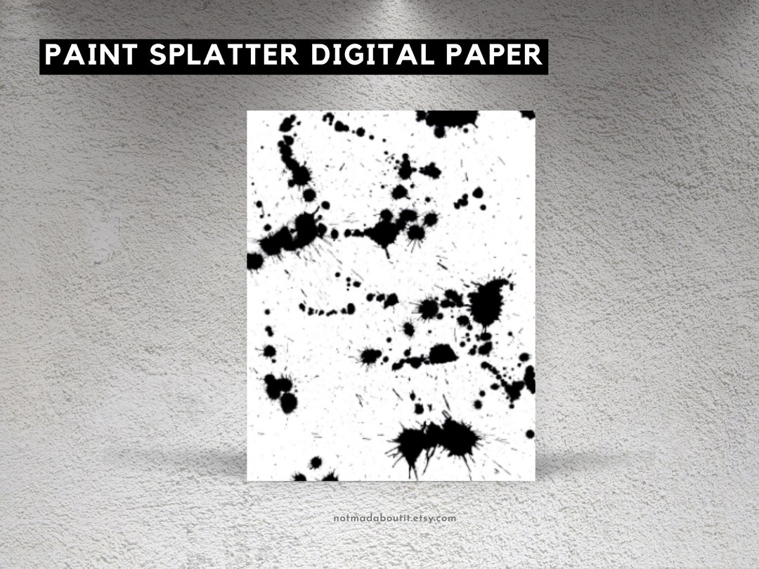 PAINT SPLATTER - Minimalist - Planner - Planning Dashboards - Digital ...