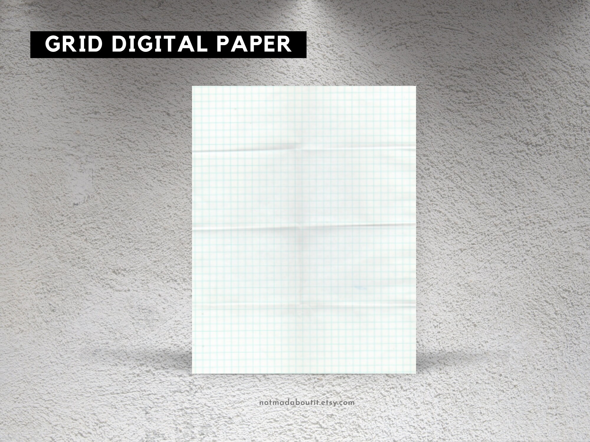 GRID PAPER Minimalist Planner Planning Dashboards Digital Paper ...