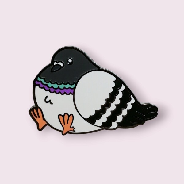 Pigeon Pin - Etsy