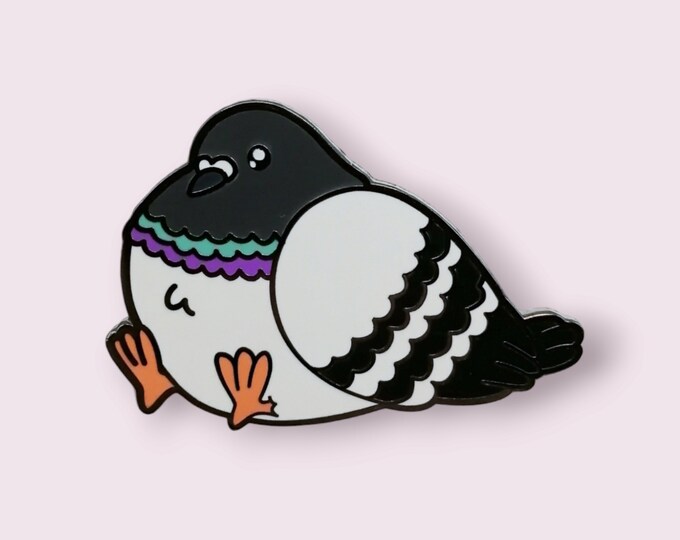 PIGEON ENTHUSIAST Button / Badge 38mm - Etsy