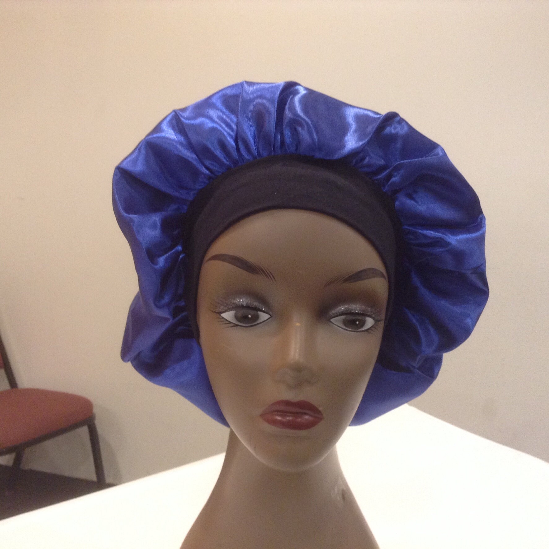 Bonnet, Satin Bonnet,adult Sleep Bonnet,large Bonnet,shower Bonnet,red ...