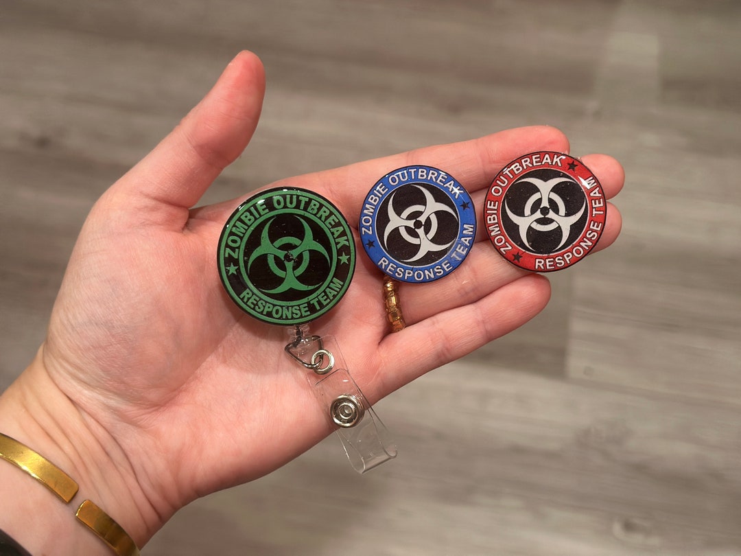 Zombie Outbreak Response Team Xray Markers and Badge Reel - Etsy