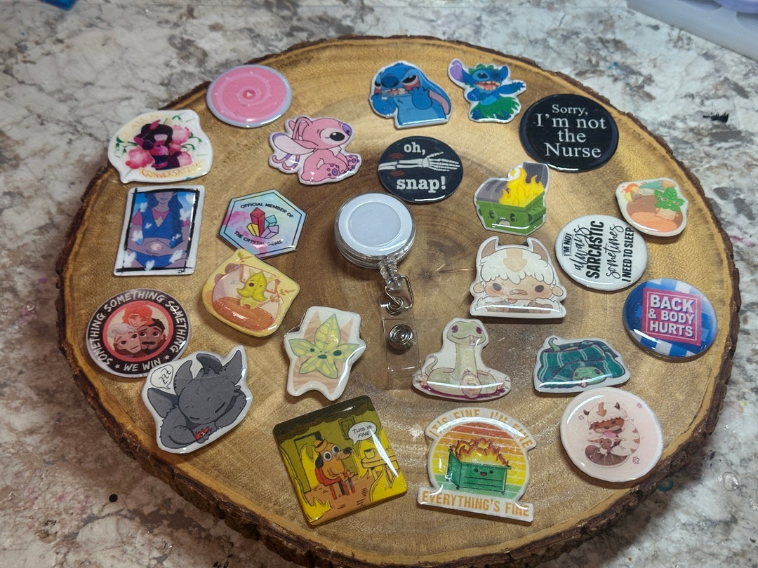 Make Your Own Badge Reel! - Etsy