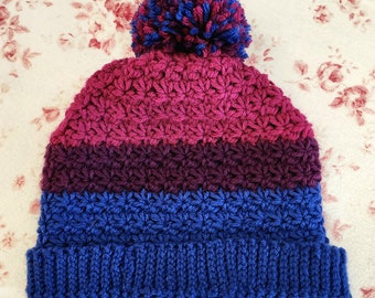 Bi Pride Finger Gun Mittens Crochet Pattern - Etsy