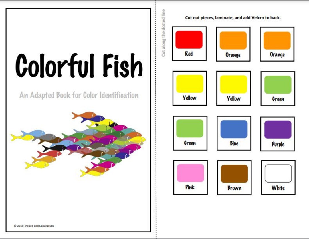 Colorful Fish: an Adapted Book for Color Identification - Digital ...