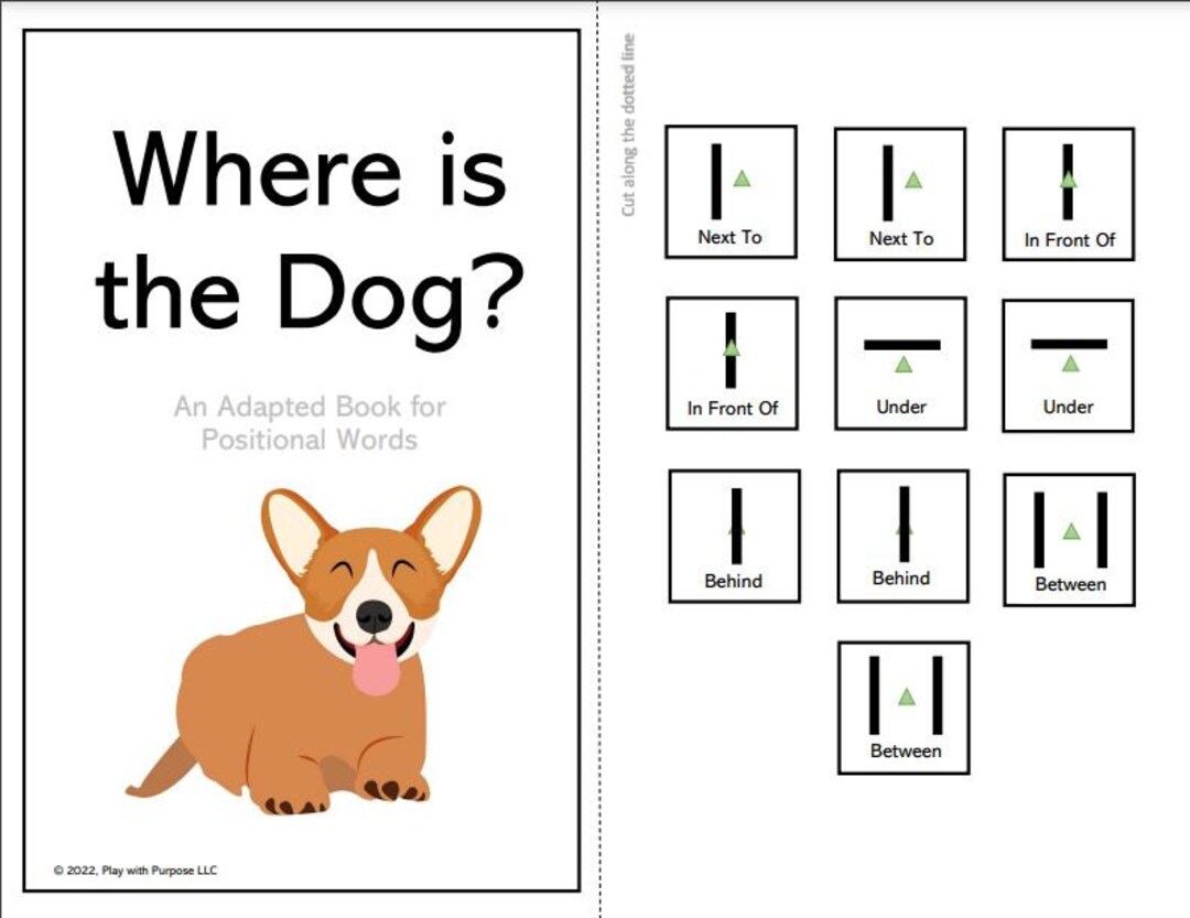 Where is the Dog? an Adapted Book for Positional Words - Digital ...