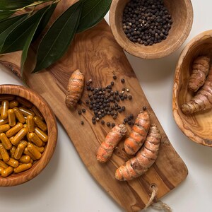 Turmeric + Black Pepper Capsules | Organic | Curcuma Longa | Astringent ...