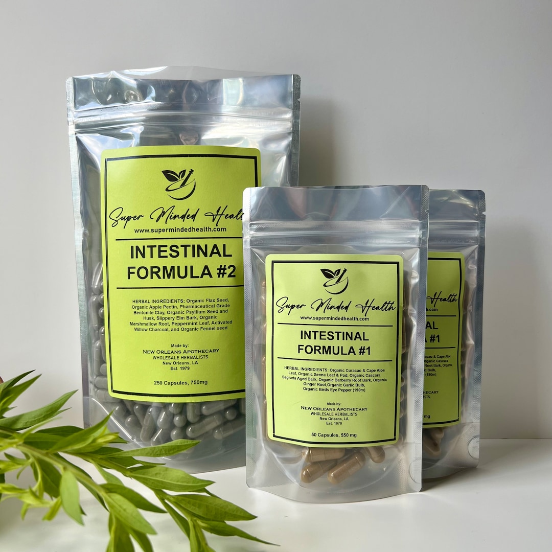 Complete Intestinal Formula (colon Cleanse Super Flush) Cleanse Kit ...