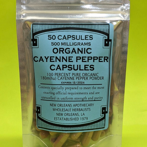 Cayenne Pepper - Etsy