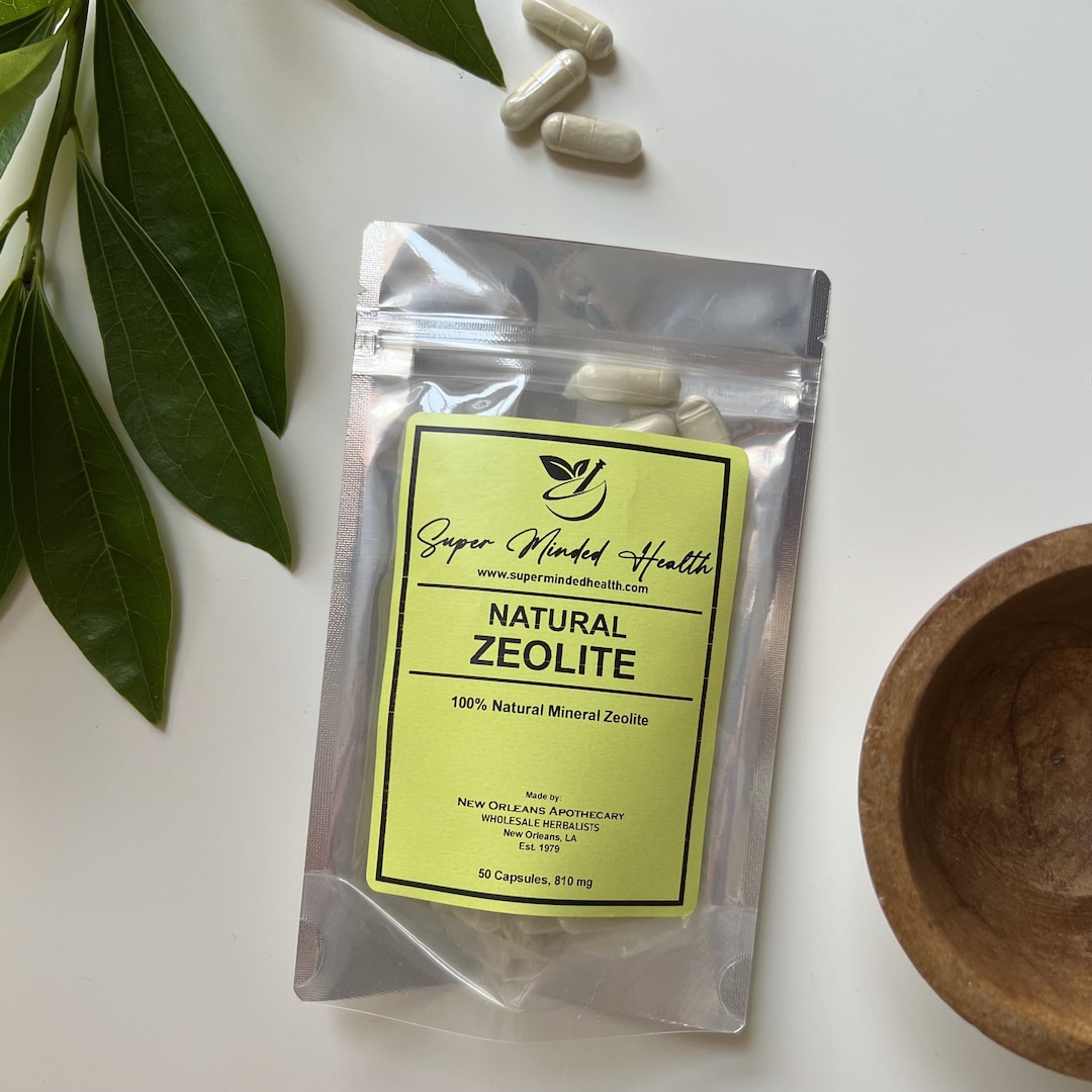 Zeolite Capsules | Pure Natural Mineral | 810mg - Etsy