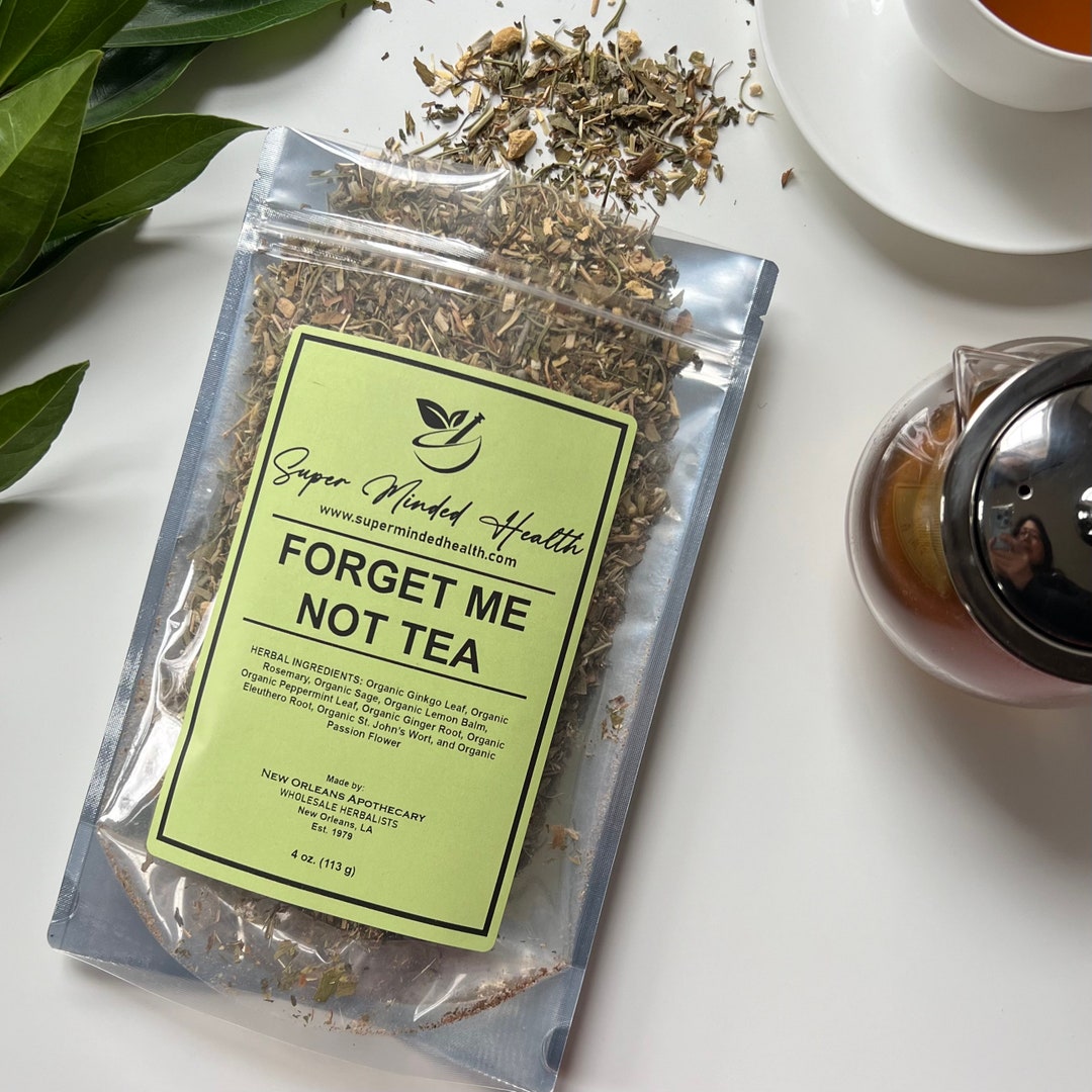 Forget Me Not Tea (32 Servings) Loose Organic Herbal Tea Decoction - Etsy