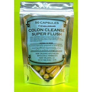 Max Colon Cleanse Super Flush Max Organic Herb | Etsy