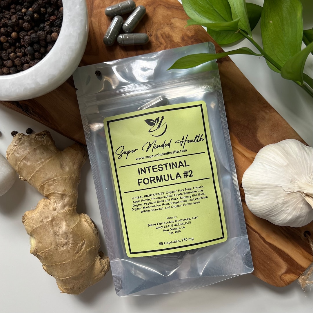 Intestinal Formula #2 (colon Cleanse Super Flush) Capsules 750mg - Etsy