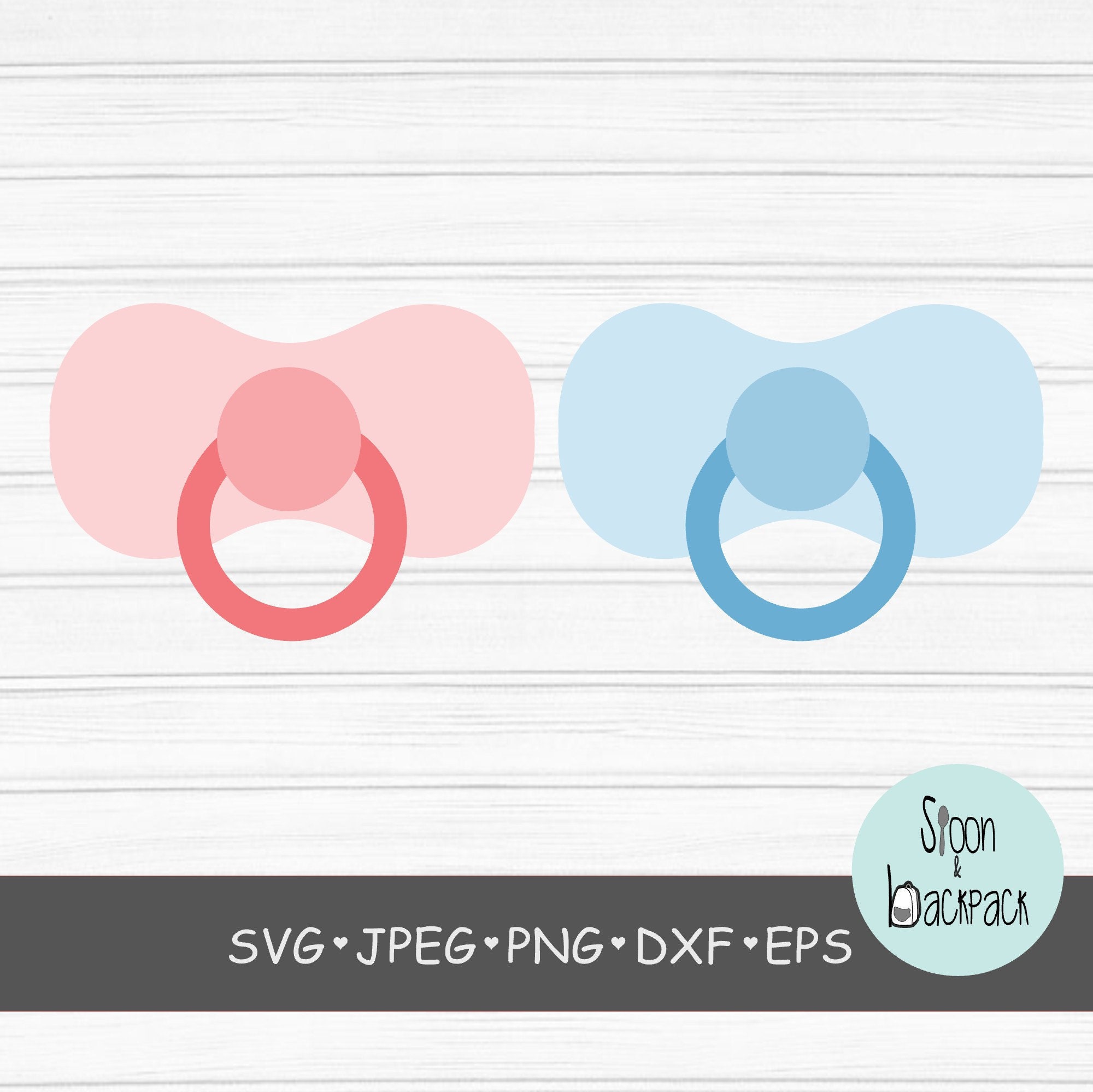 Pacifier SVG Cut File Binkie Svg Pacifier Cut File - Etsy