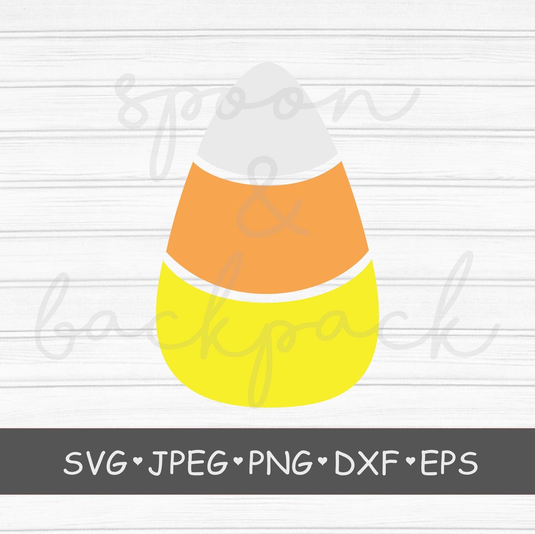 Digital Candy Corn Cut File, SVG Candy Cut File, Candy Corn Cut File ...